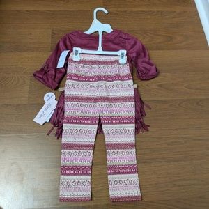 Little Lass | Matching Sets | Sale Cute Fringe Outfit | Poshmark